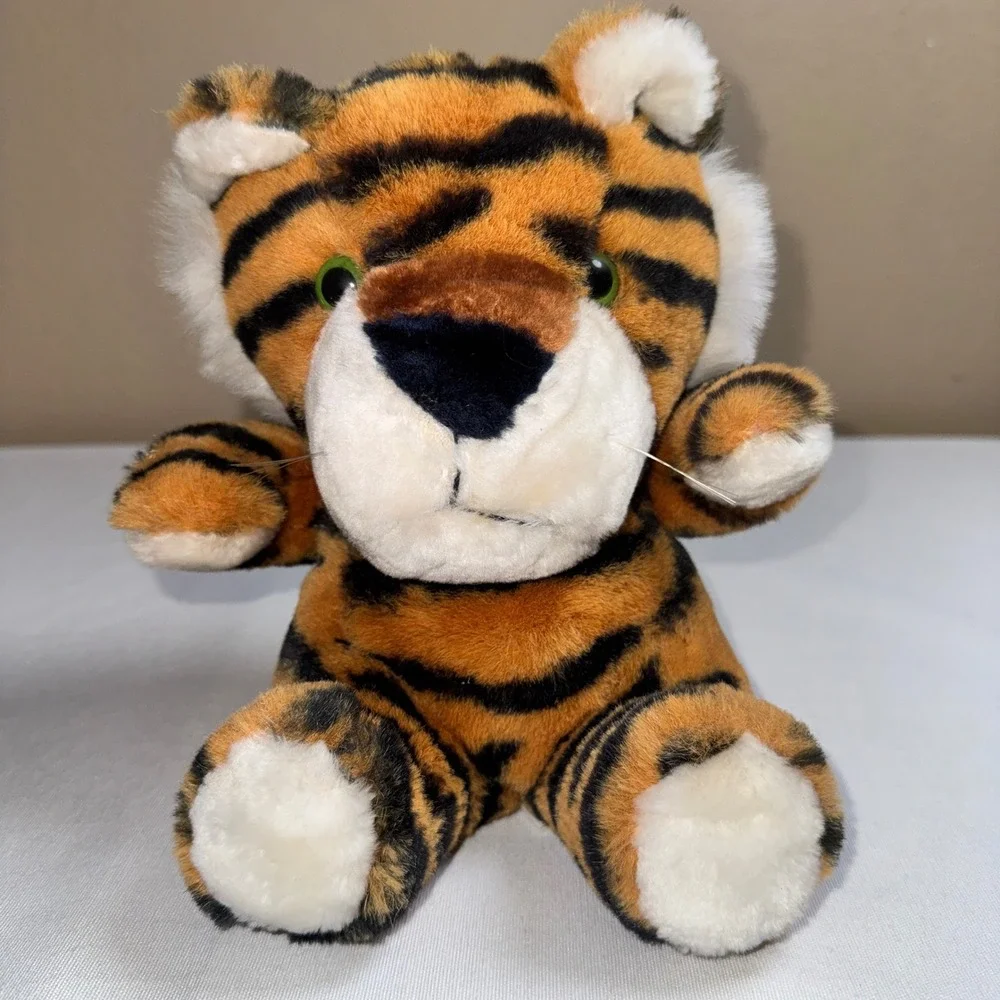 SWIB | Toys | Vintage 986 Swib Plush Tiger Stuffed Animal Orange Black ...